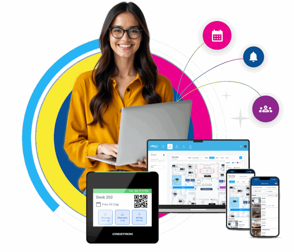 Hot Desk Booking Software for Hybrid Teams | Korbyt Booking