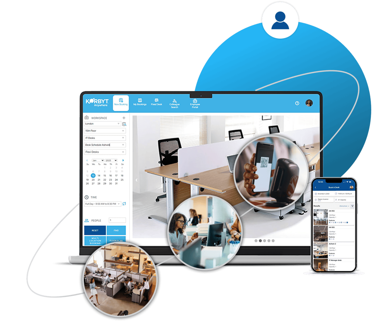Workspace Management Software | Desk + Room Booking | Korbyt