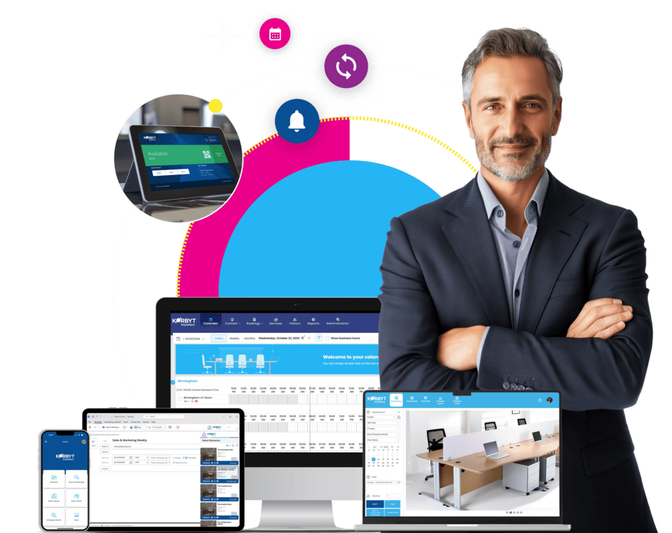 Smart Meeting Room Booking System | Korbyt Booking Software