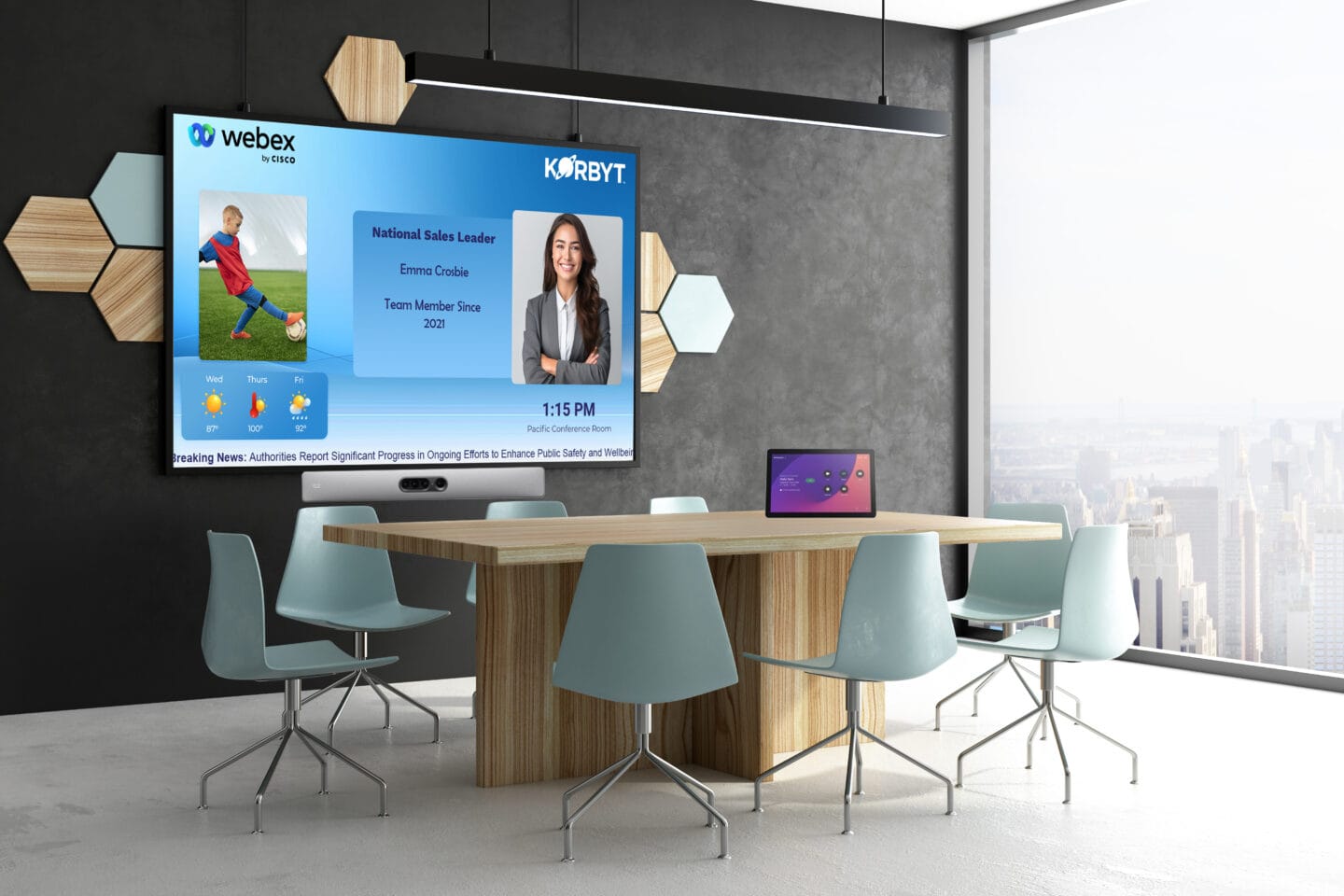 Empowering Workspaces with Korbyt Anywhere for Webex | Digital Signage ...