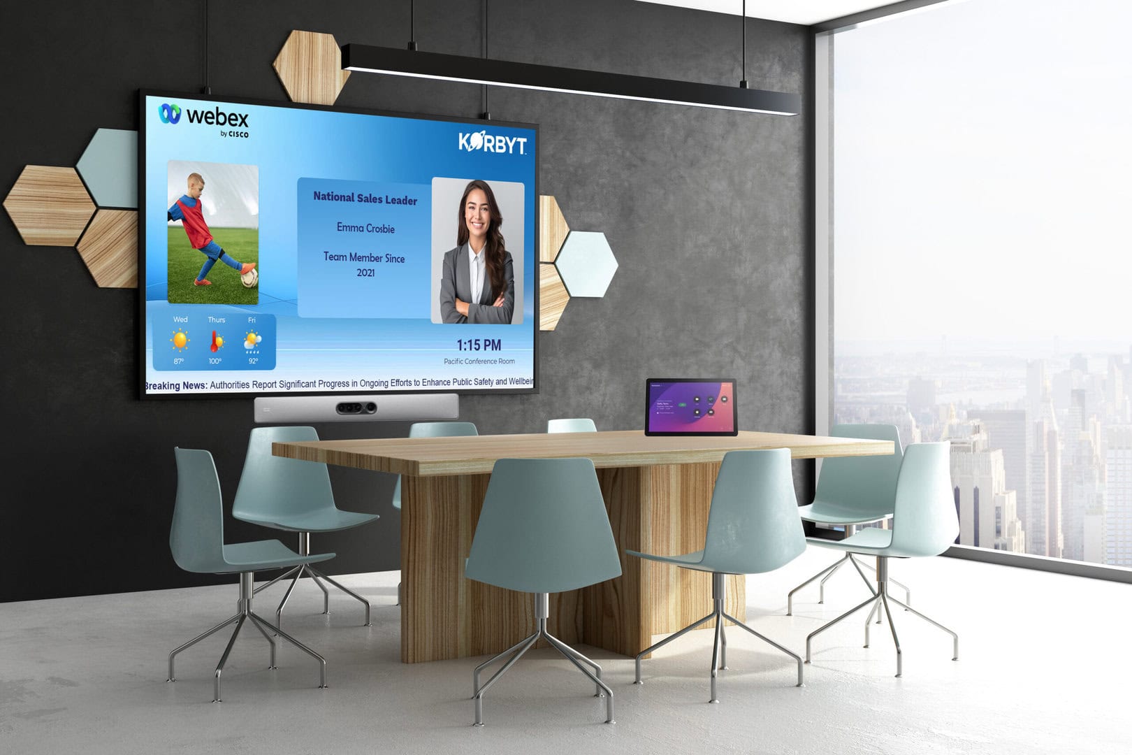 Empowering Workspaces with Korbyt Anywhere for Webex | Digital Signage ...