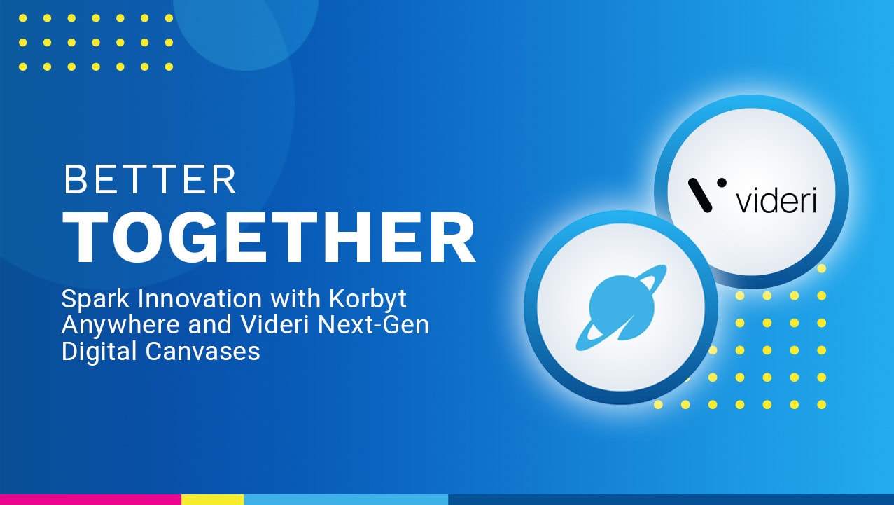 Spark Innovation with Korbyt Anywhere and Videri Next-Gen Digital ...