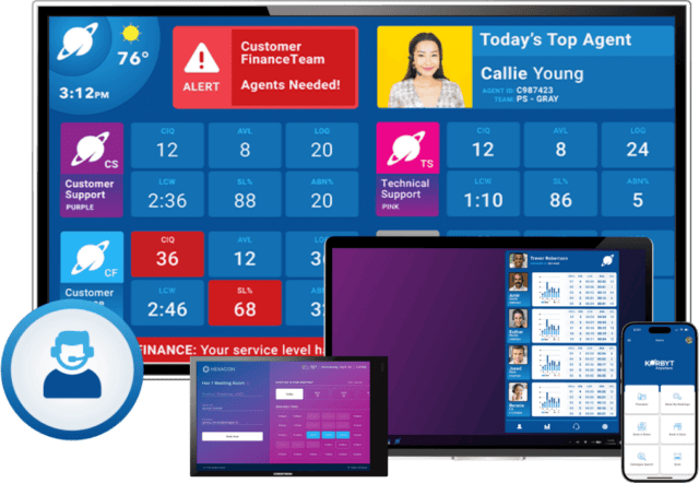 CX Agents | Digital Signage Software | Workplace Management | Korbyt