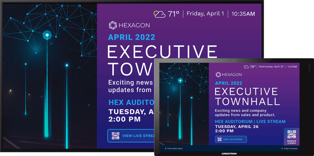 Crestron | Digital Signage Software | Workplace Management | Korbyt