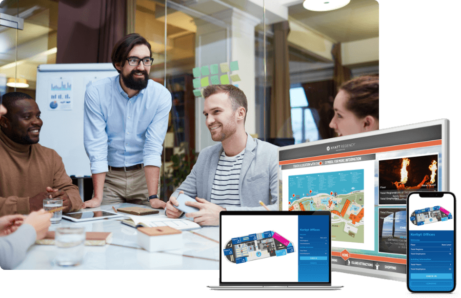 Digital Wayfinding and Interactive Kiosk Software | Korbyt